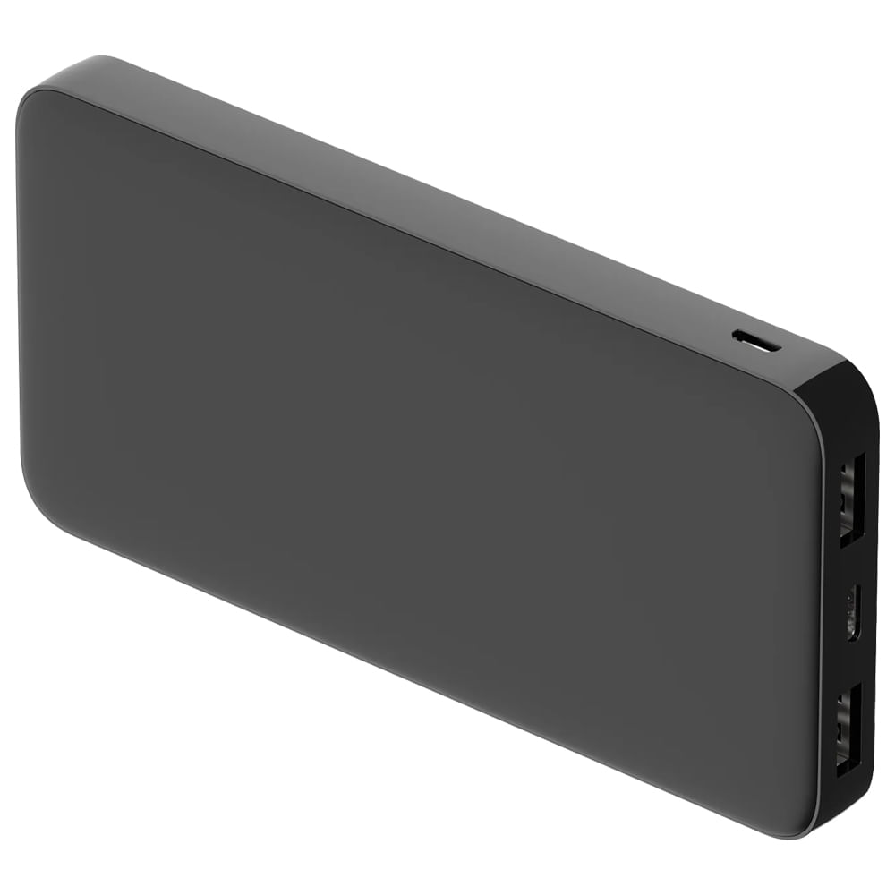 Power bank 2 usb-a 1 usb-c 10000mah negro - Siman El Salvador