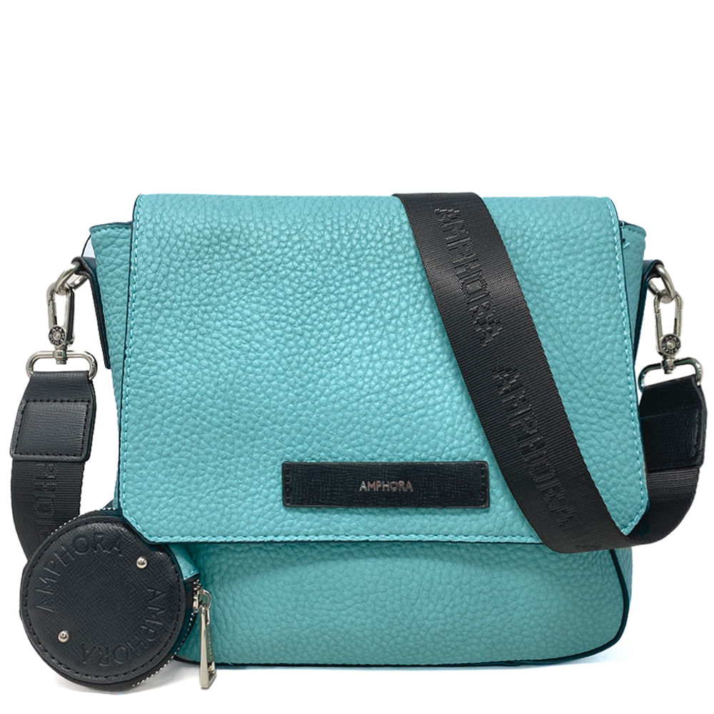 Cartera crossbody Amphora color turquesa para mujer - Siman El Salvador