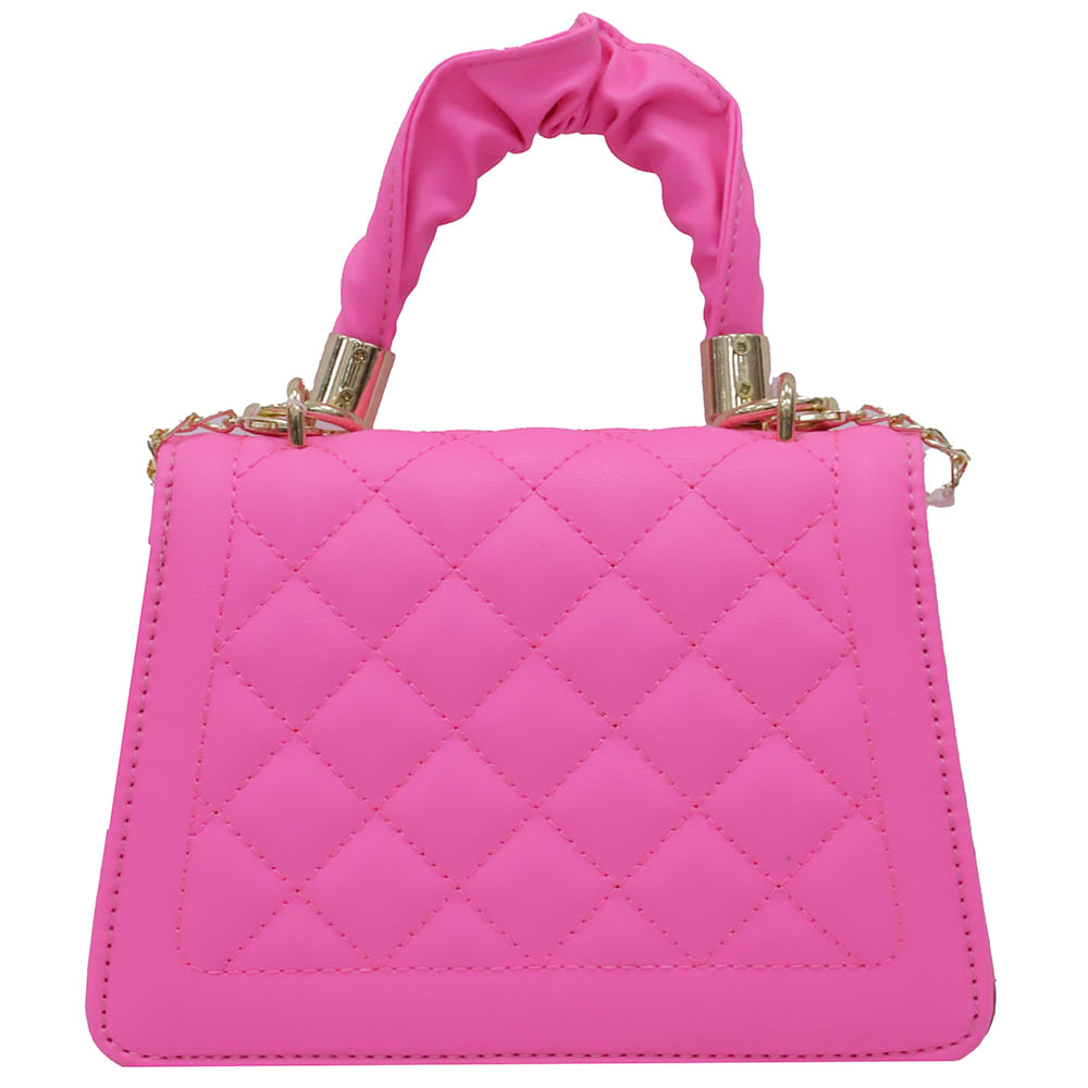 Cartera rosada sólido para niña