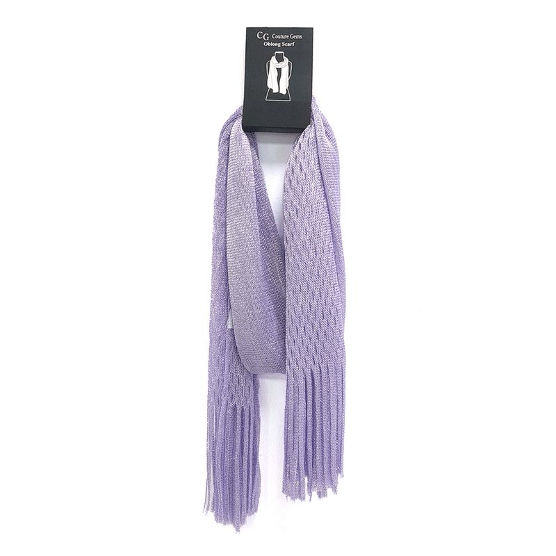 Bufanda Again color morado para mujer