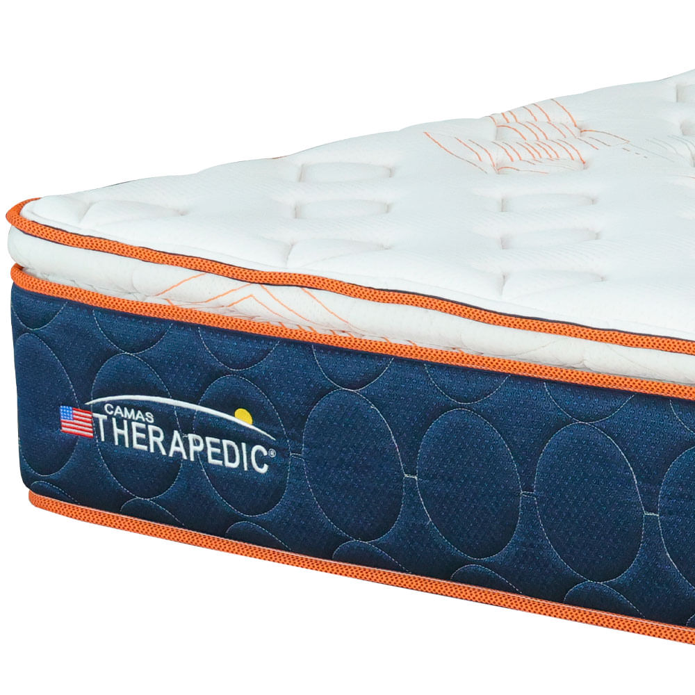 Colchón Therapedic Sleep Fitness firme - Siman Guatemala