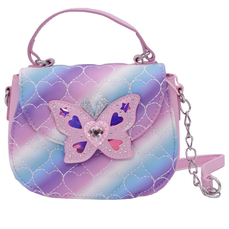 Cartera multicolor sólido para niña