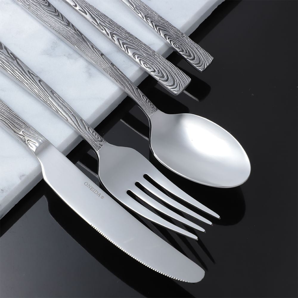 Set de cubiertos de acero inoxidable 20 piezas Hampton forge - Siman ...