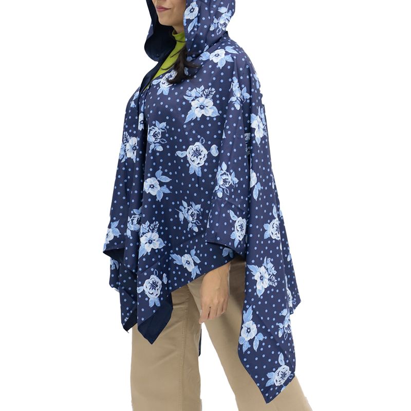 Capa impermeable Capelli color azul reversible para mujer - Siman Nicaragua