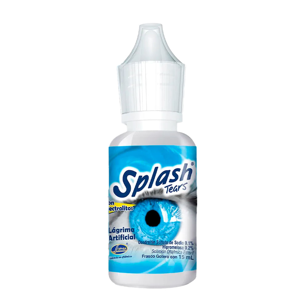 Gotas oftalmicas Splash Tears 15ml - Siman El Salvador