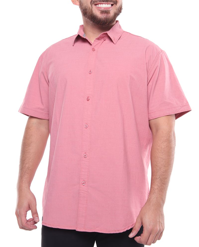 Camisa casual Gents rosada con textura para hombre - Siman El Salvador