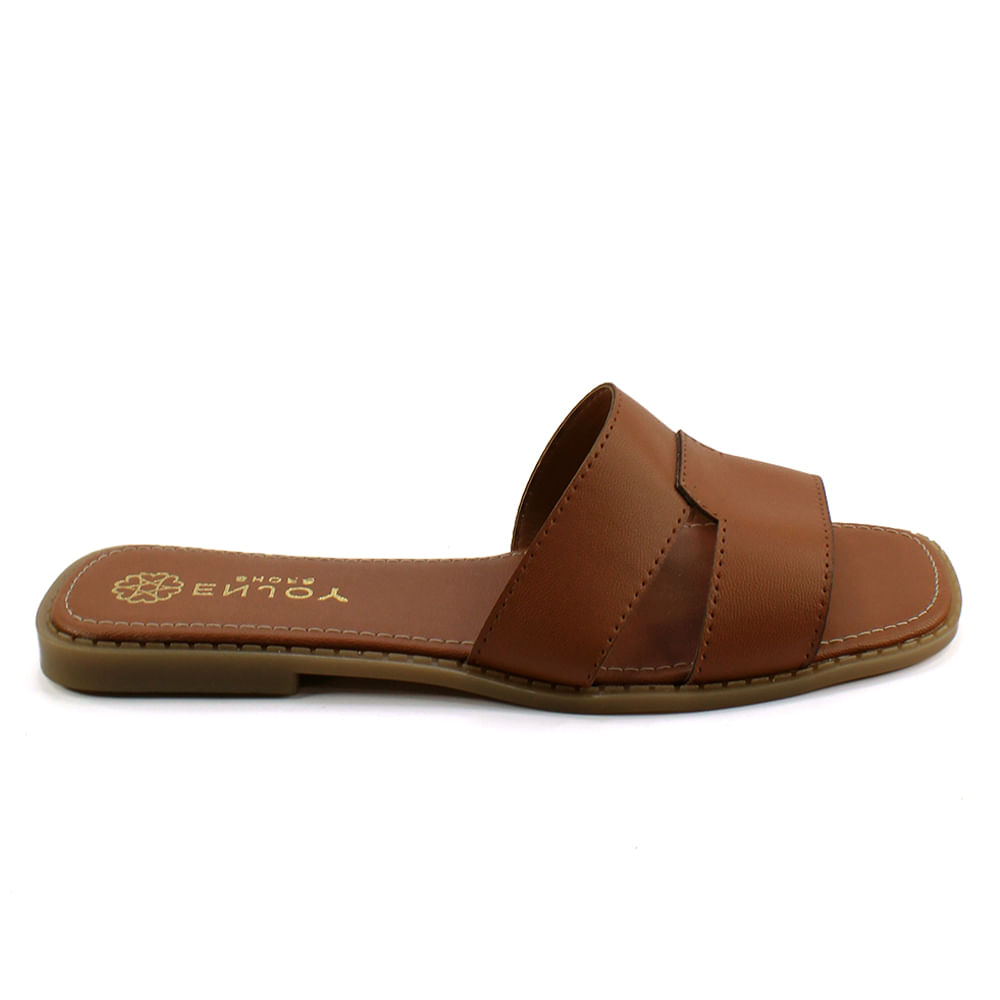 Sandalia plana Steph color gena para mujer - Siman El Salvador