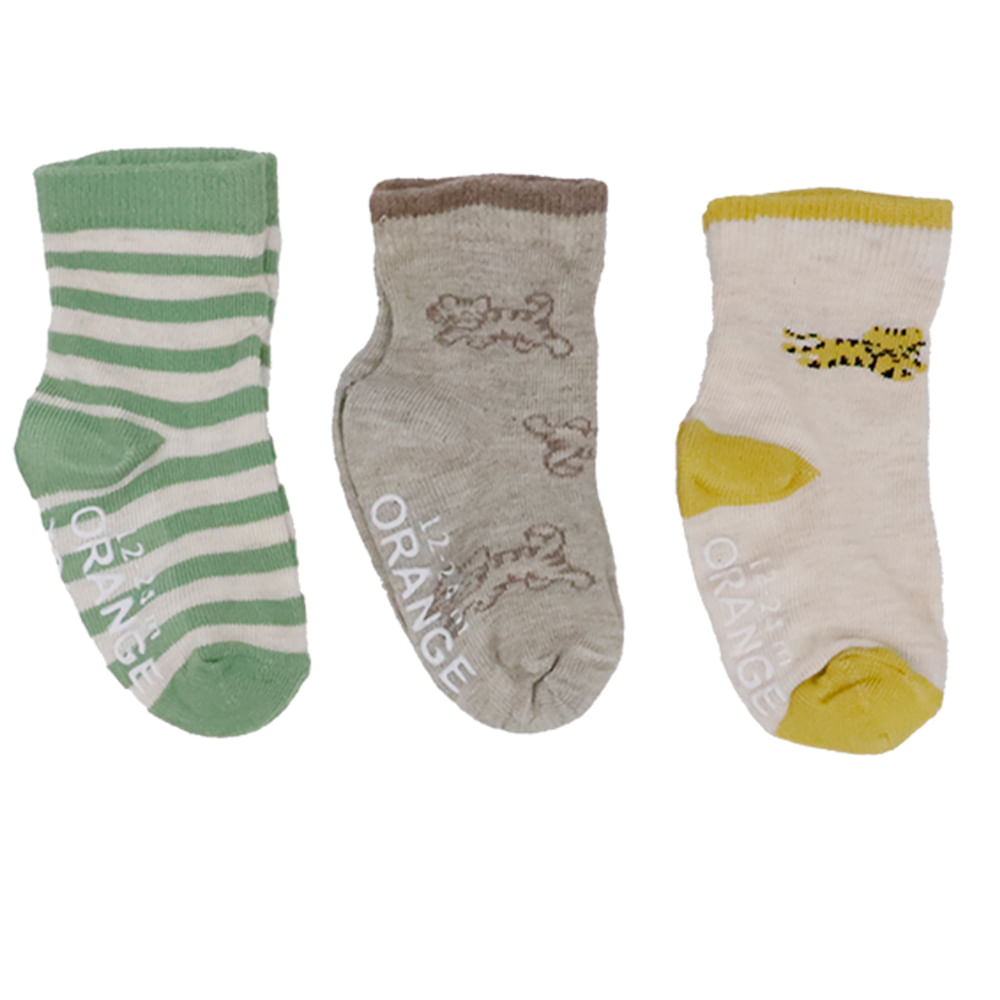 Calcetines bebe 10 pack leon/solidos - Siman Costa Rica