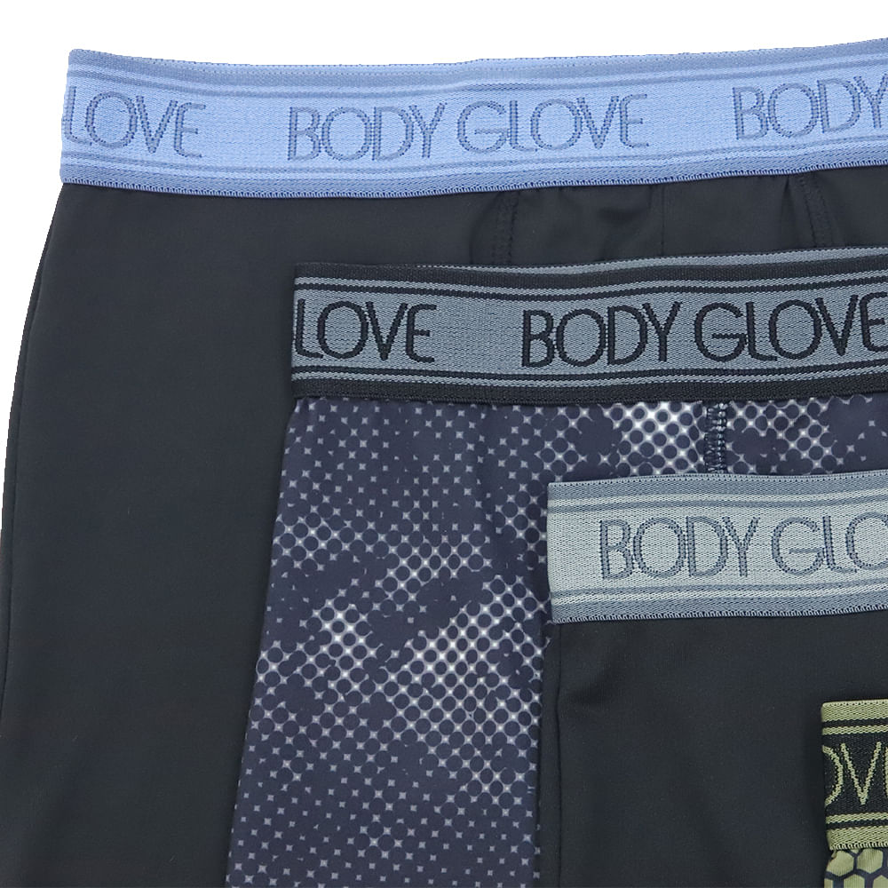 Pack de 4 boxers briefs Body Glove multicolor para hombre - Siman Costa ...