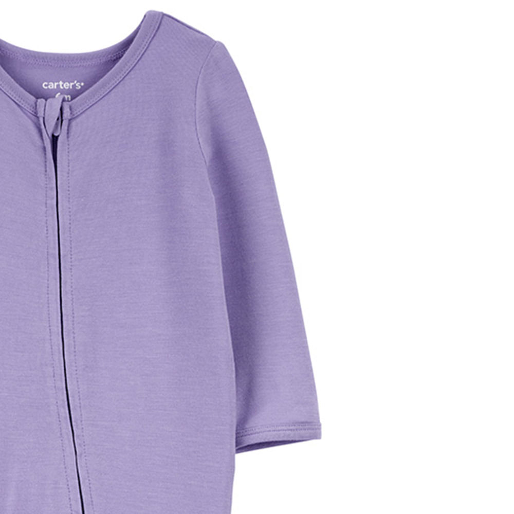 Pijama morado sólido para bebé niña - Siman Costa Rica