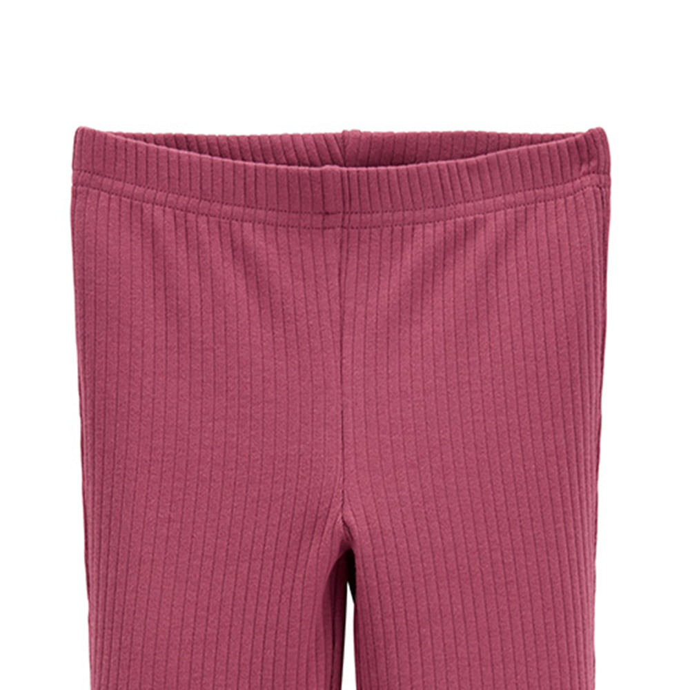 Pantalón morado sólido para bebé niña