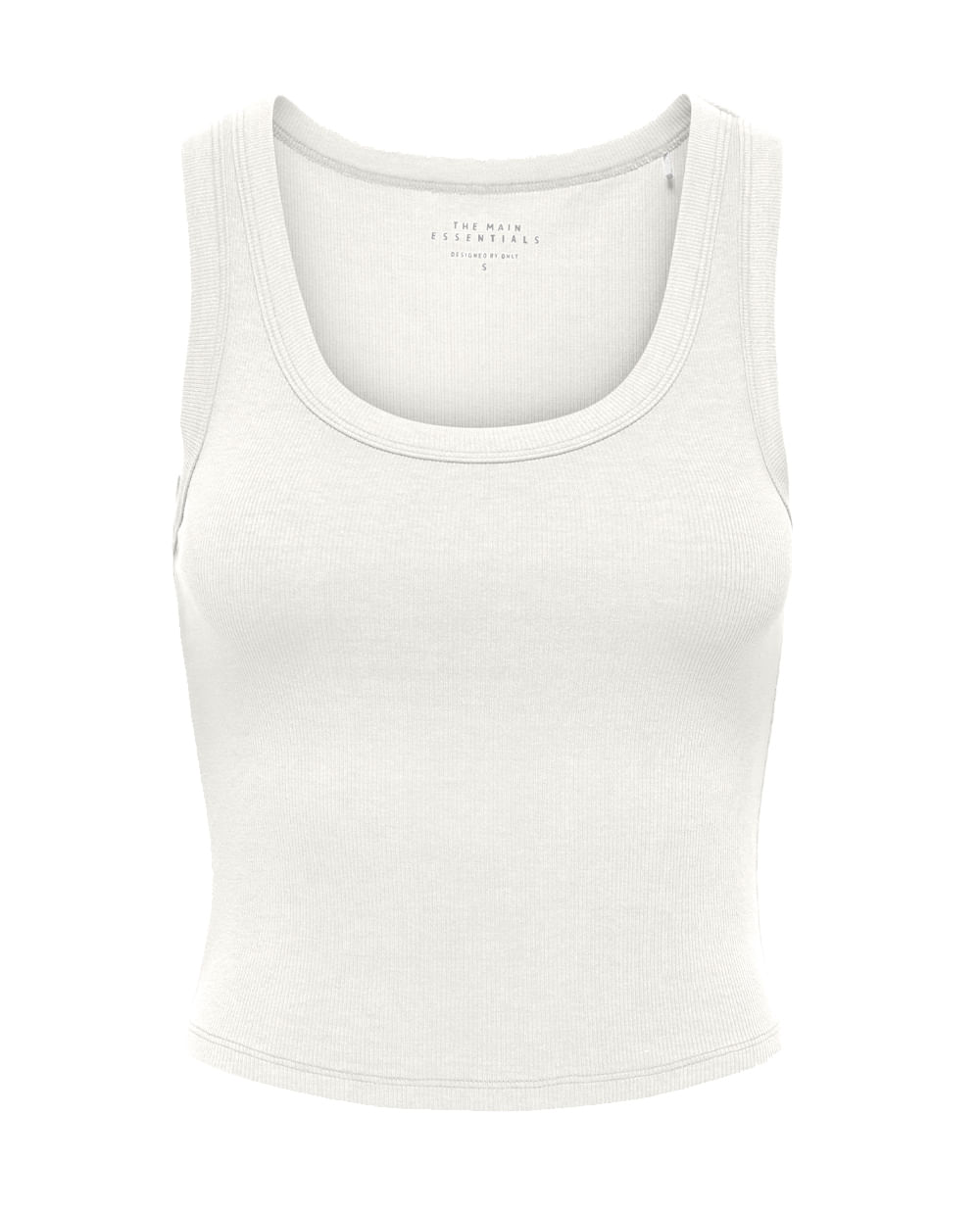 Camiseta Only tank top blanca para mujer - Siman Costa Rica