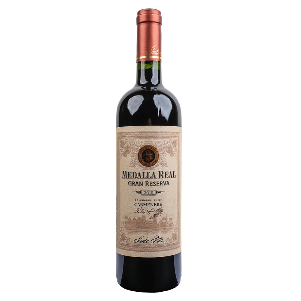 Vino Medalla Real Gran Reserva Carmenere 750Ml - Siman El Salvador