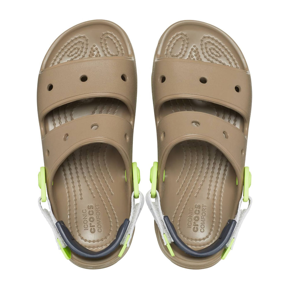 Crocs Classic All-Terrain color café para niño - Siman El Salvador