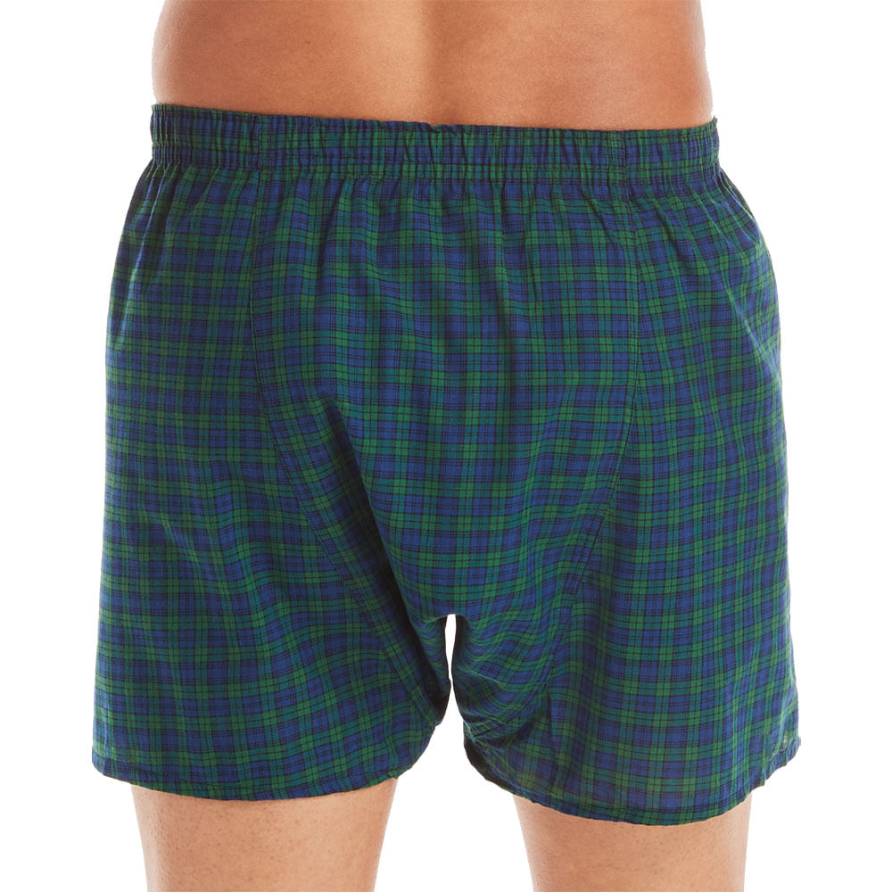 Pack de 2 boxers clásicos Hanes surtidos cuadriculados para hombre ...