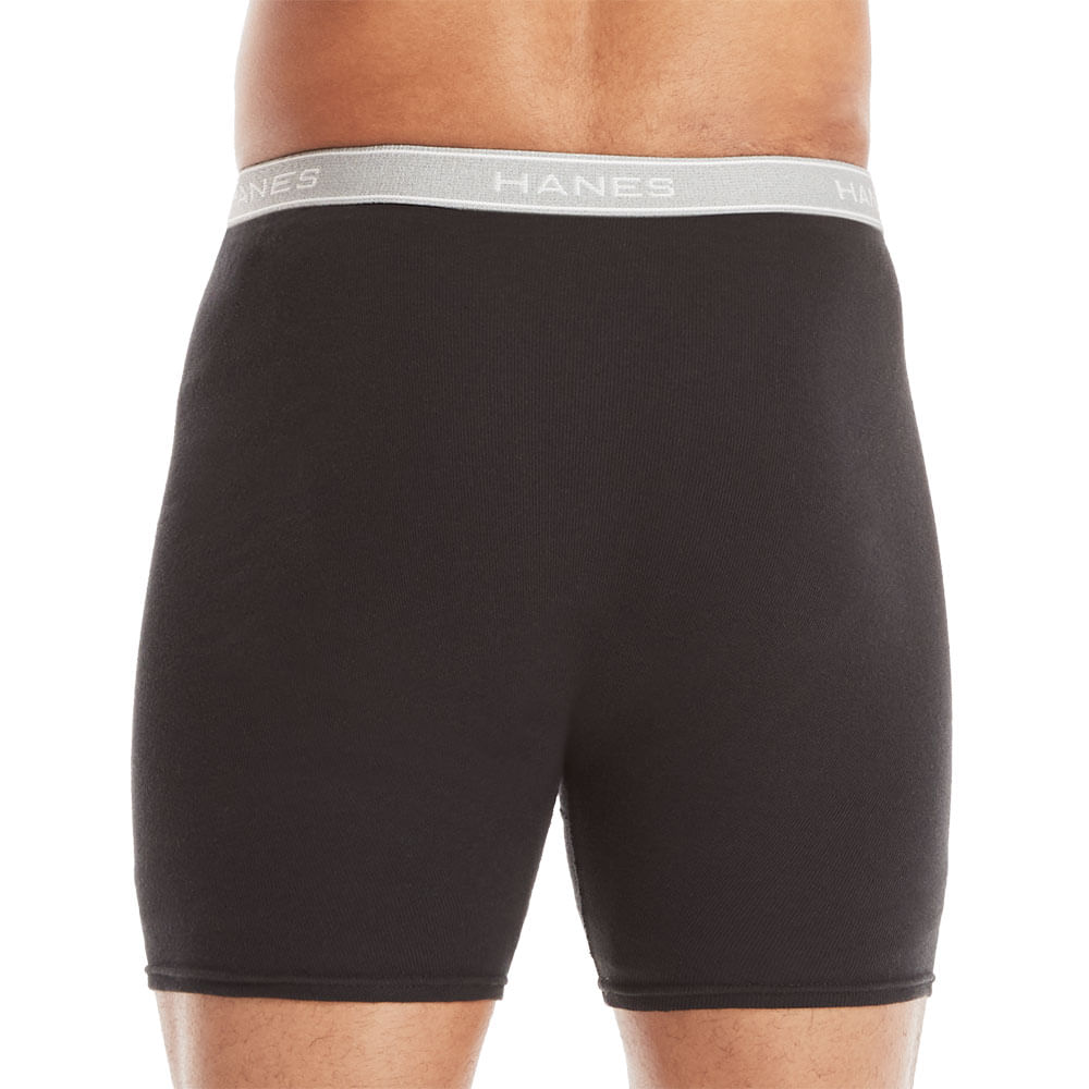 Pack de 3 boxers brief Hanes negros y grises para hombre - Siman El ...