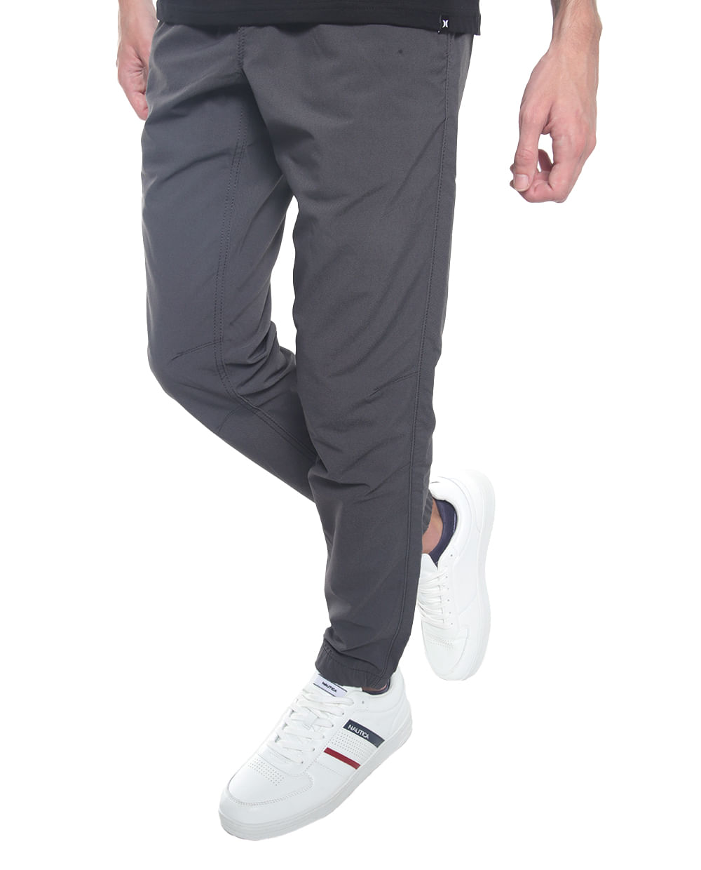 Jogger Hurley gris oscuro sólido para hombre - Siman Costa Rica
