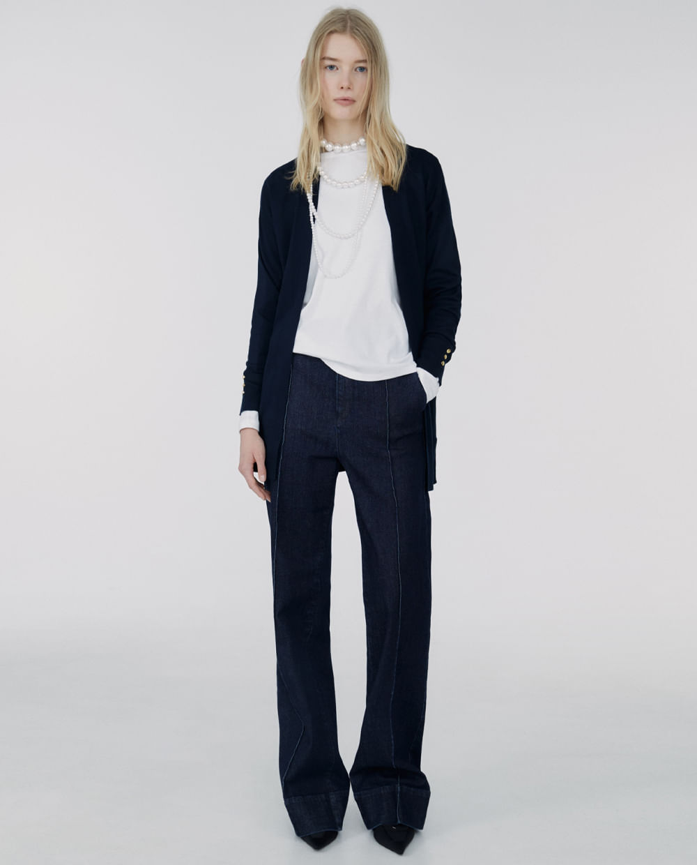 Suéter Sfera fly away azul para mujer