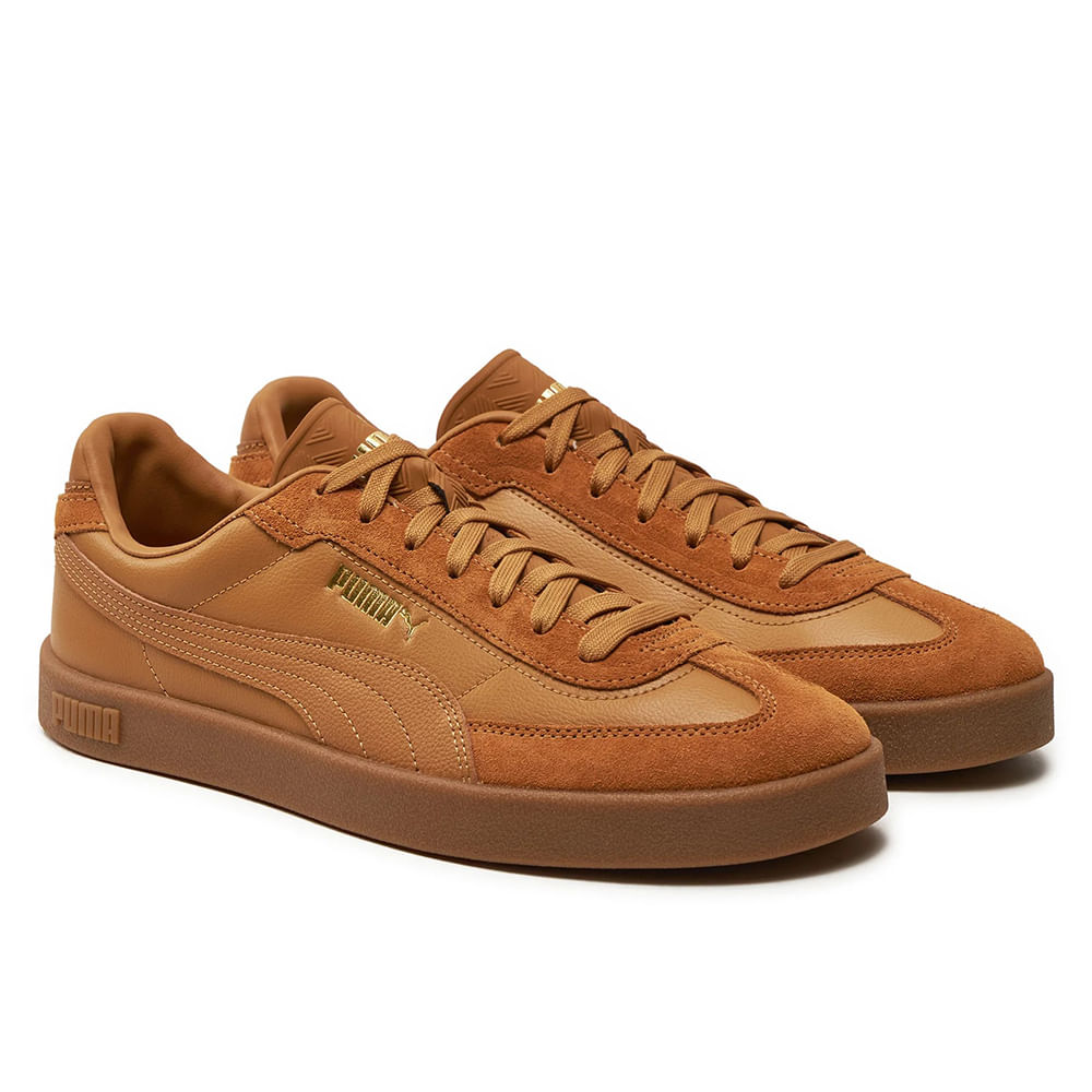 Zapato deportivo casual Puma Club II Era café para hombre - Siman El ...