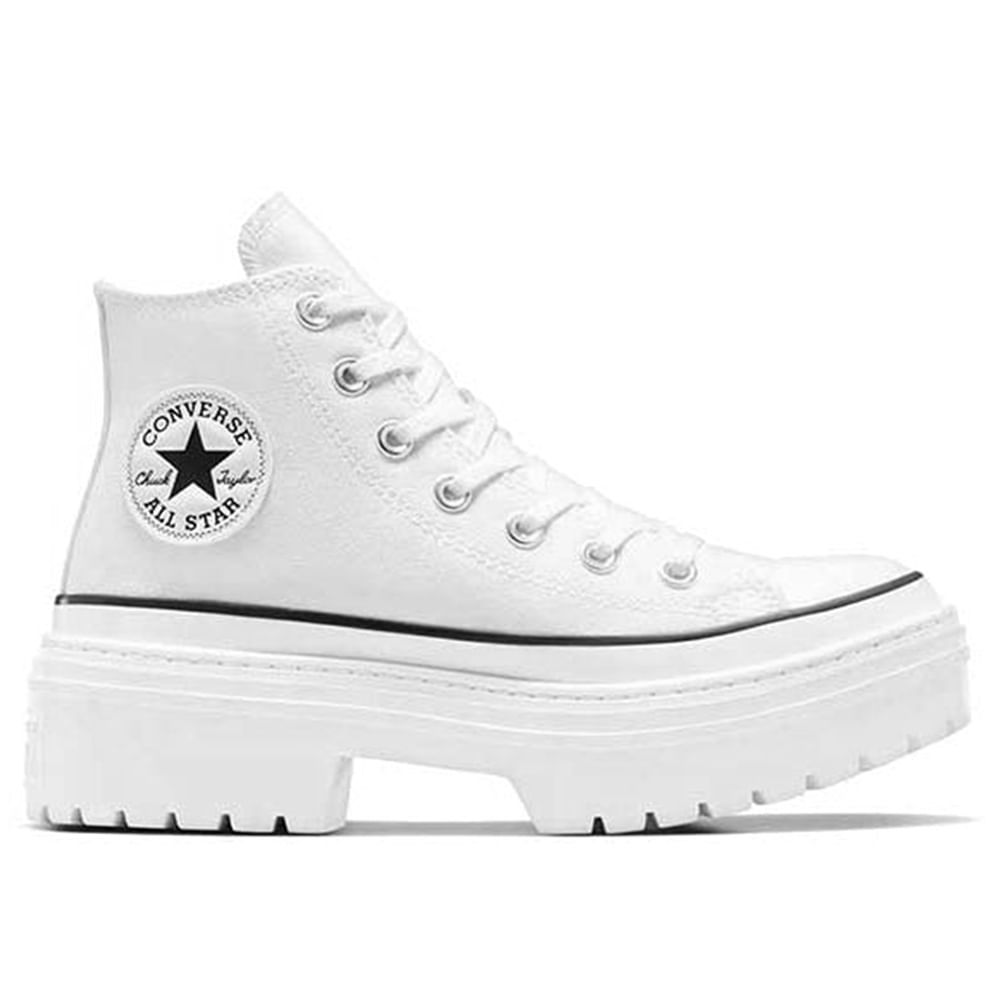 Botín Converse Chuck Taylor All Star Lugged Heel casual blanco para ...