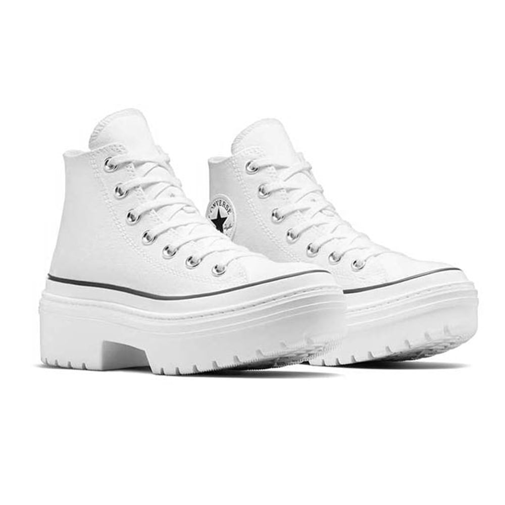 Botín Converse Chuck Taylor All Star Lugged Heel casual blanco para ...