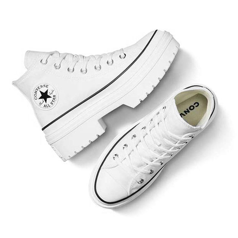 Botín Converse Chuck Taylor All Star Lugged Heel casual blanco para ...