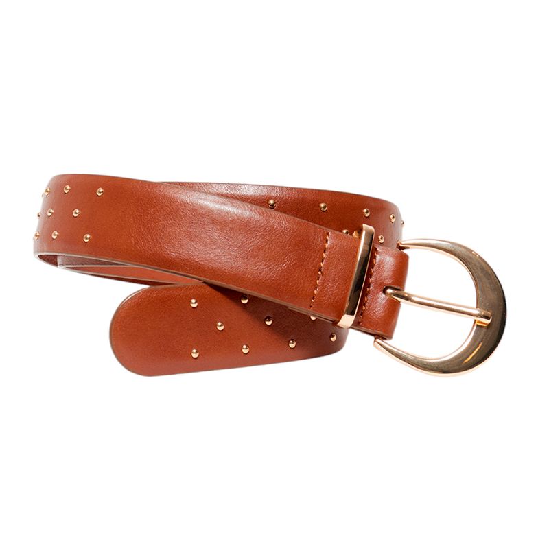 Cinturón Sfera color café para mujer - Siman Guatemala