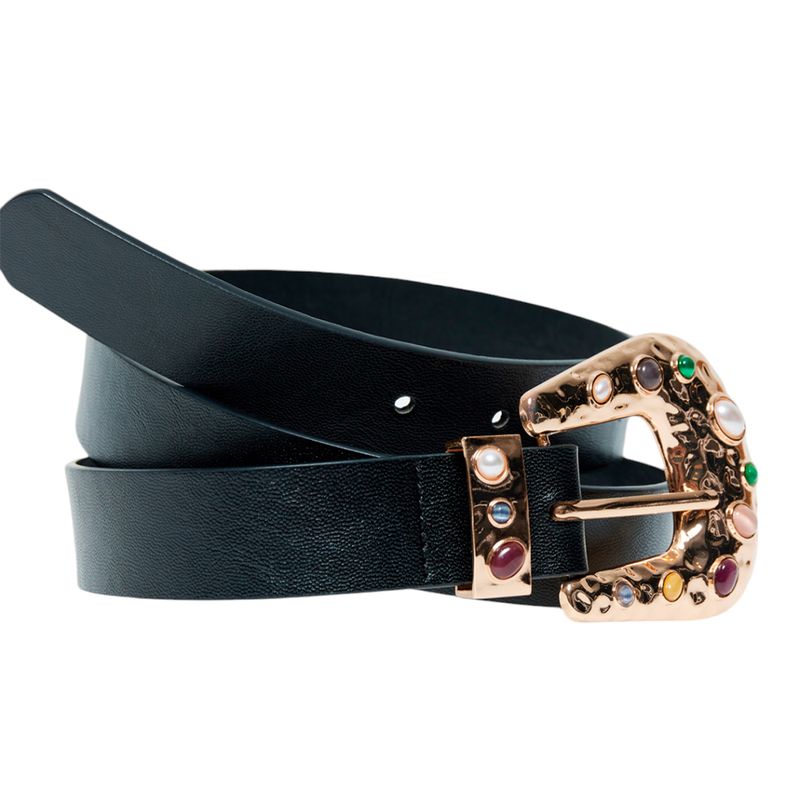 Cinturón Sfera color negro para mujer