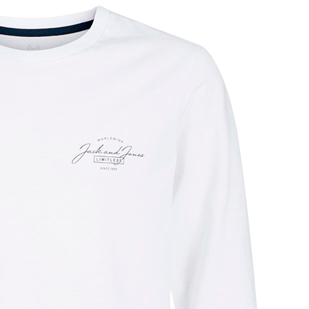 Camiseta manga larga con logotipo para niño - Siman Costa Rica