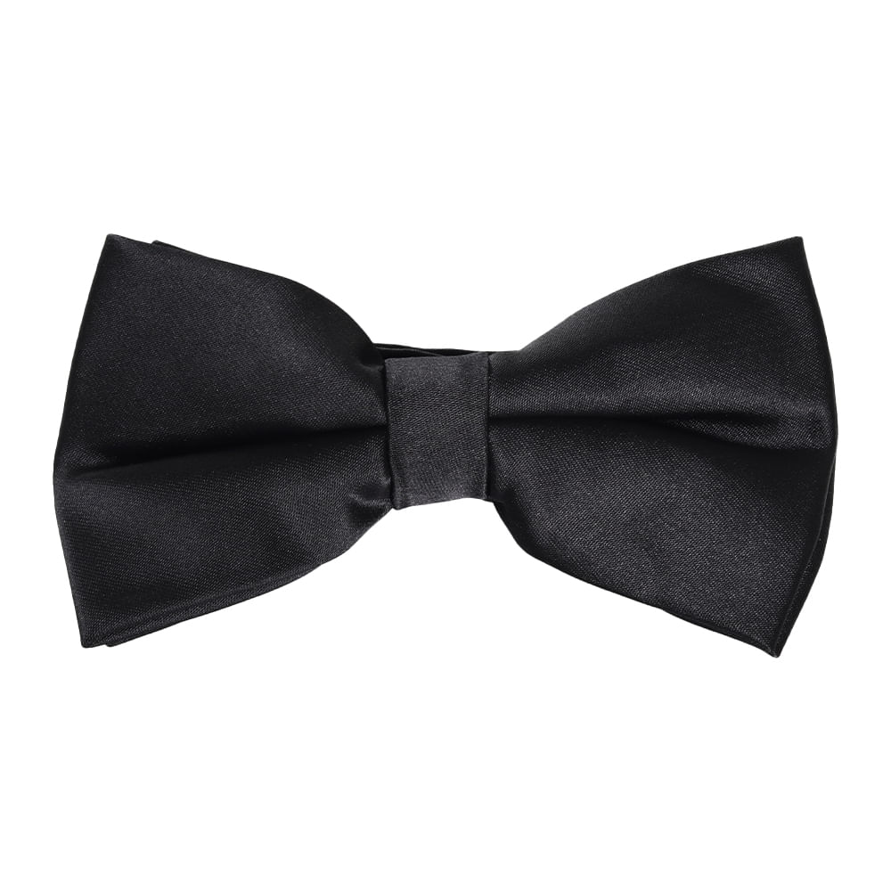 Corbatín PuroEGO negro sólido para hombre - Siman Nicaragua