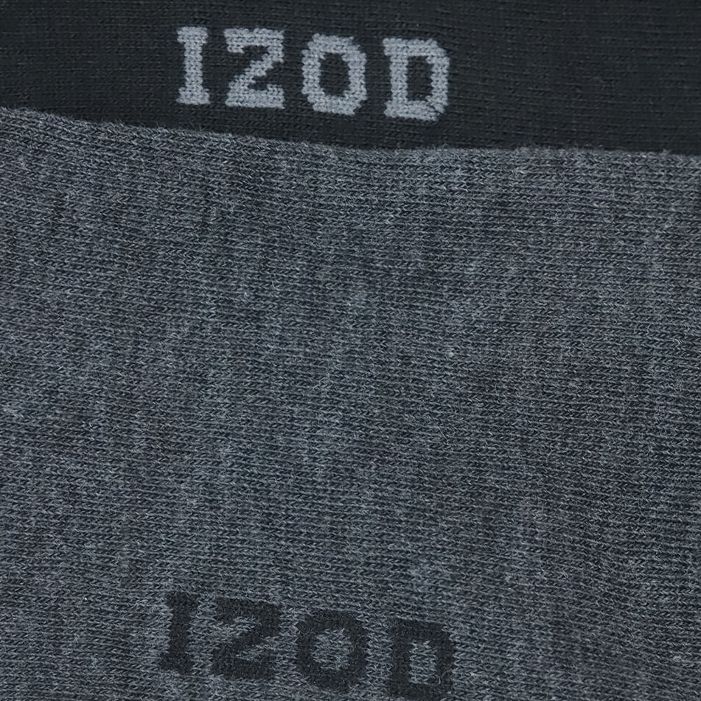 Pack de 7 pares de calcetines formales Izod multicolor para hombre ...