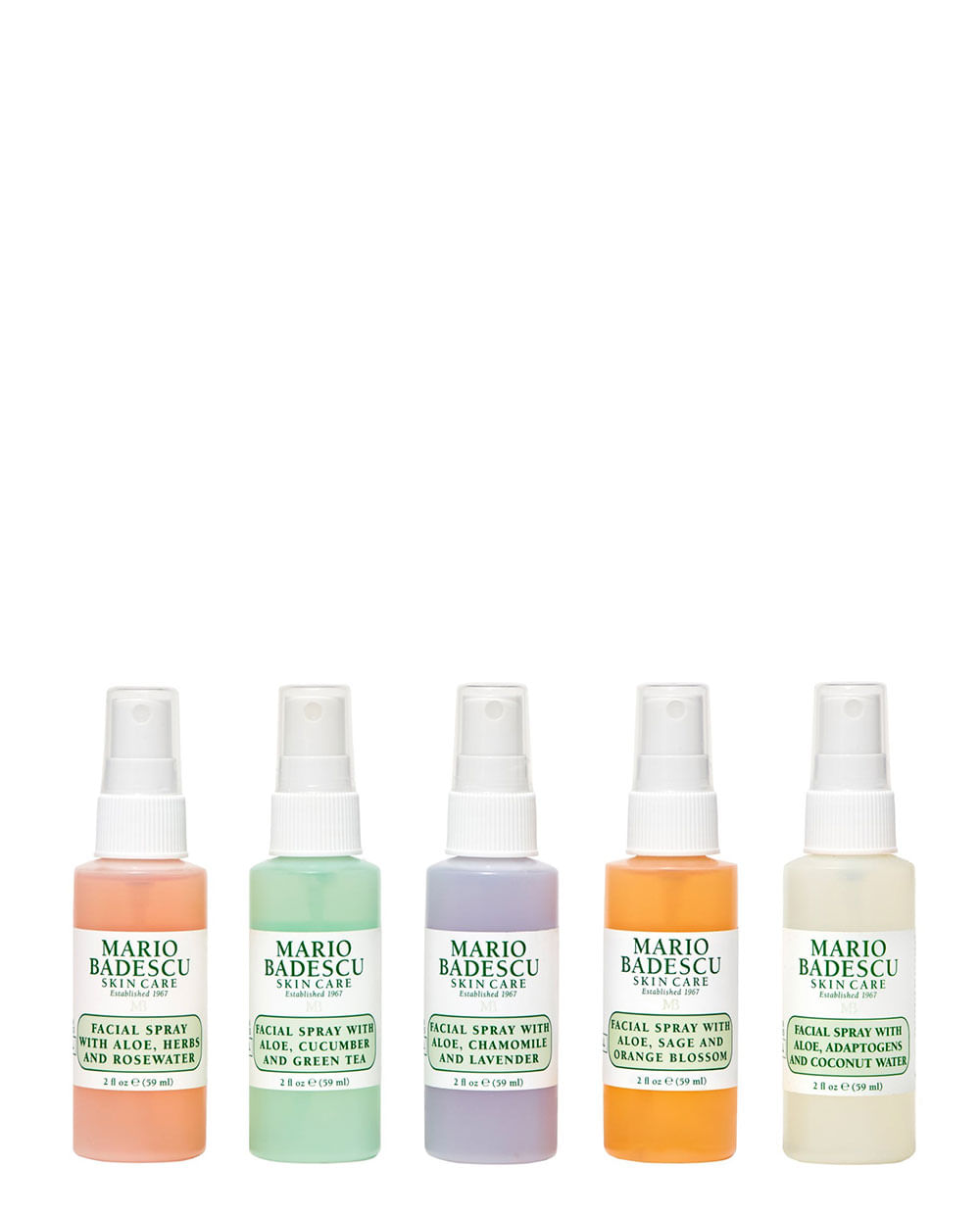 Set Mario Badescu Mini Mist Collection Facial Spray - Siman El Salvador