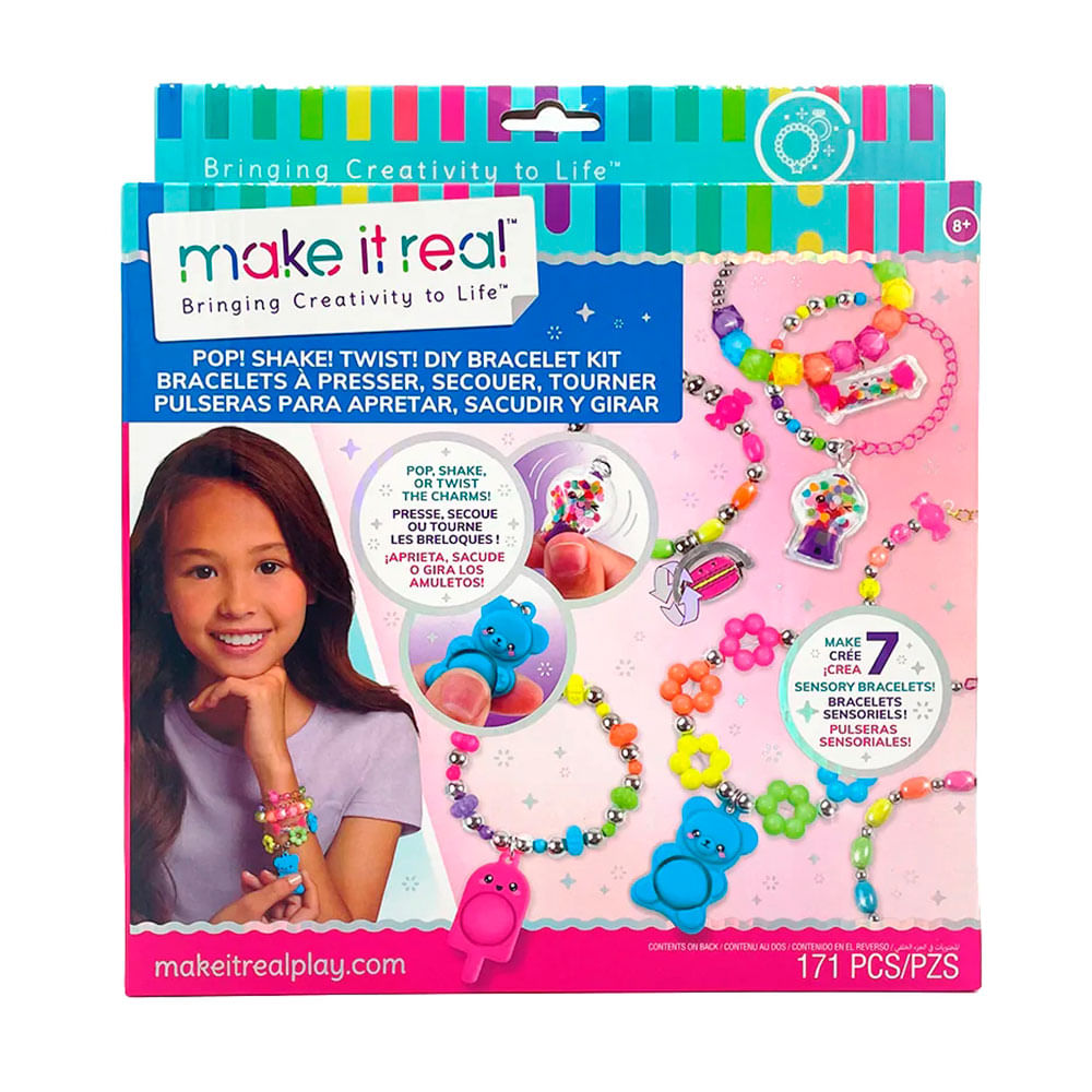 Make it Real Set Pulseras Sensorial Incluye 171 Piezas - Siman Guatemala