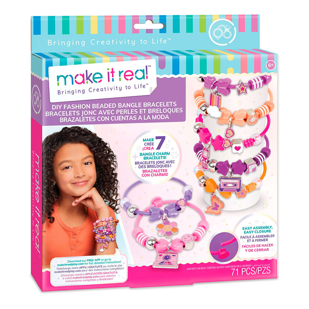 Make it Real Set Pulseras C/ Dijes de Moda Incluye 71 Piezas - Siman El ...