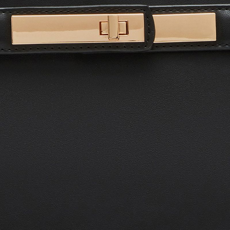 Cartera satchel Anne Klein color negro para mujer - Siman Costa Rica