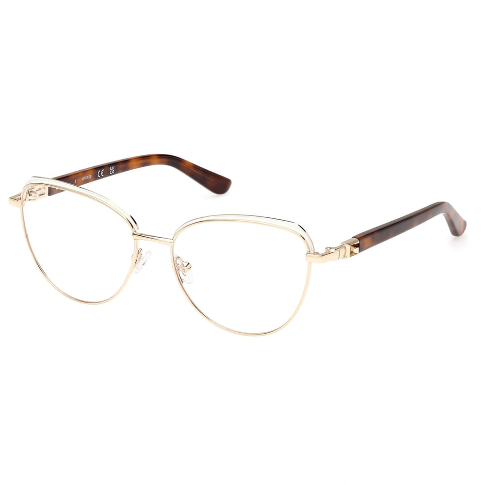 Aro completo cat eye Guess metal para mujer