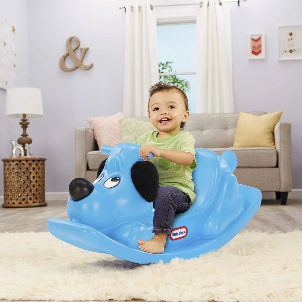 Little Tikes Balancín Forma de Cachorro Azul - Siman Guatemala