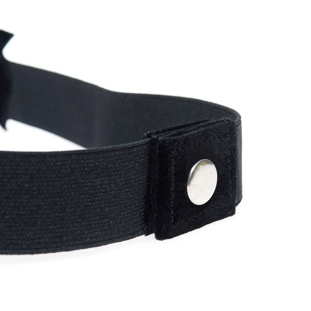 Cinturón elástico Sfera color plateado para mujer