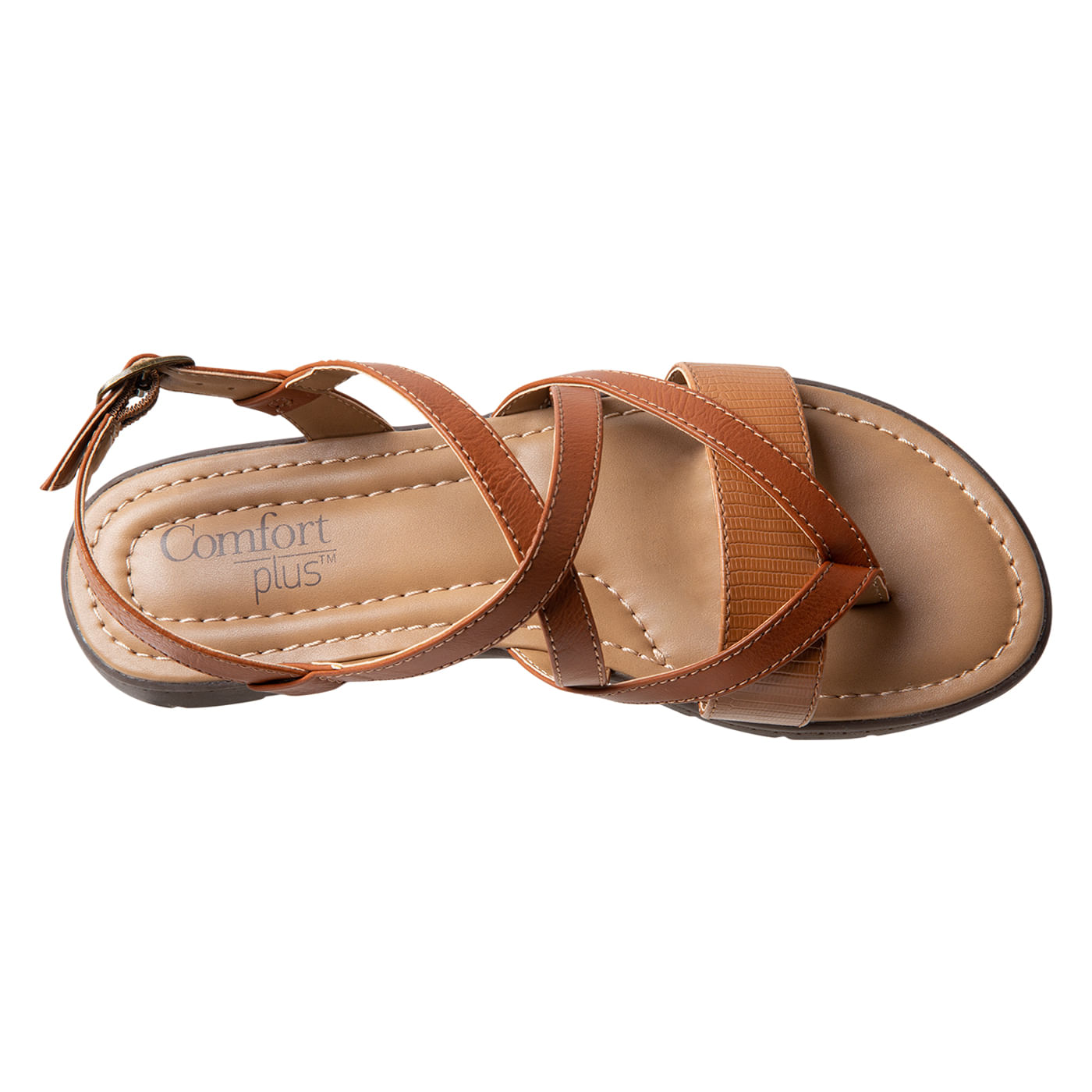 Sandalias Nancy café para mujer - Siman El Salvador