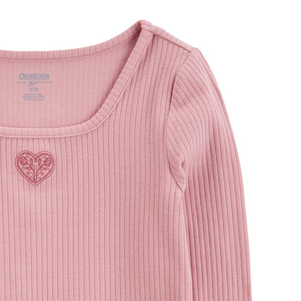 Blusa rosada corazon de niña - Siman Guatemala