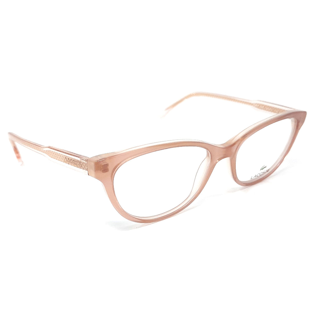 Aro completo cat eye Lacoste acetato para mujer - Siman Costa Rica