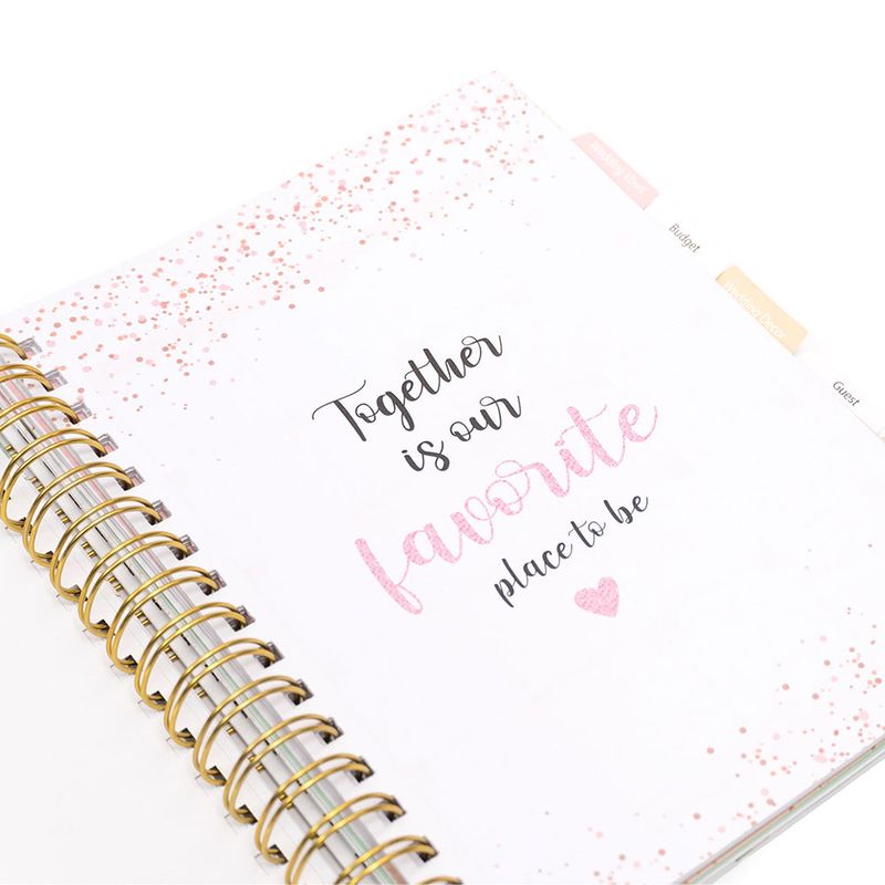 Planificador de bodas floral print - Siman El Salvador