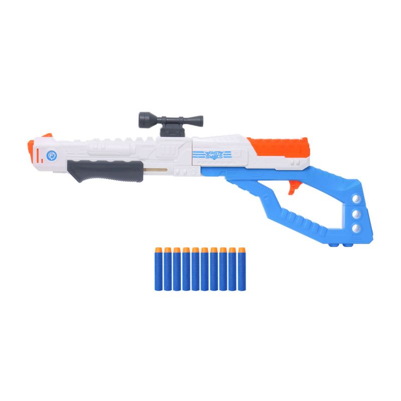 Fast Shots Set Lanzador 10 Dardos Foam - Siman Guatemala