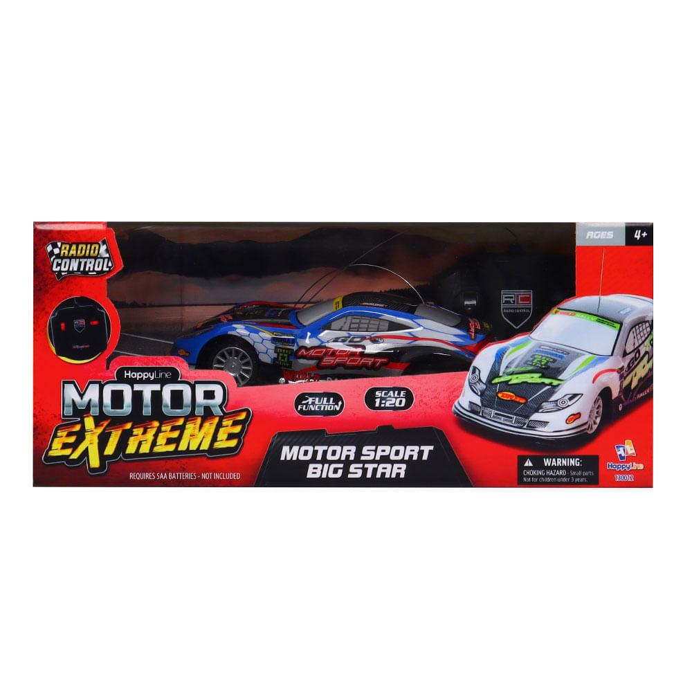 Motor Extreme R/C Vehículo Deportivo a Escala1:20 - Siman Guatemala