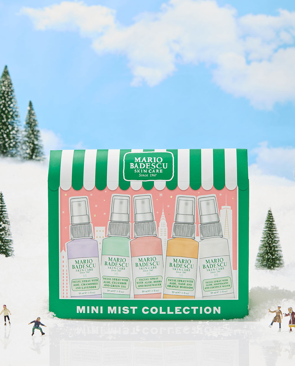 Set Mario Badescu Mini Mist Collection Facial Spray - Siman El Salvador