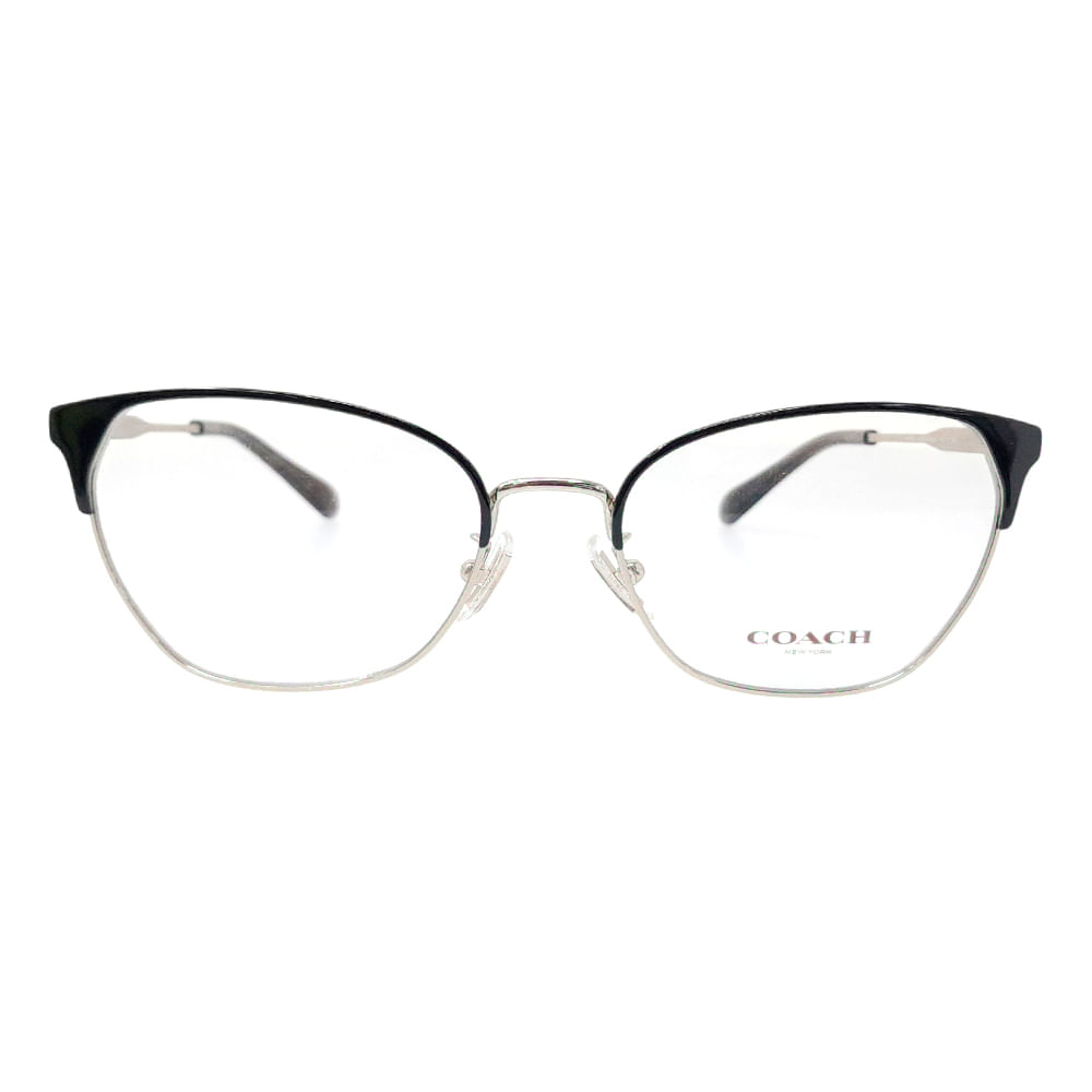 Aro completo cat eye Coach metal para mujer