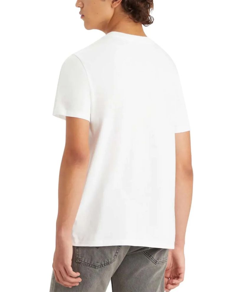 Camiseta Levi's blanca estampada para hombre