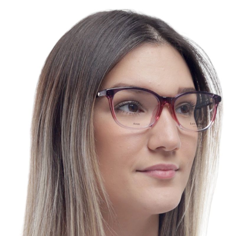 Aro completo cuadrado Kate Spade acetato para mujer