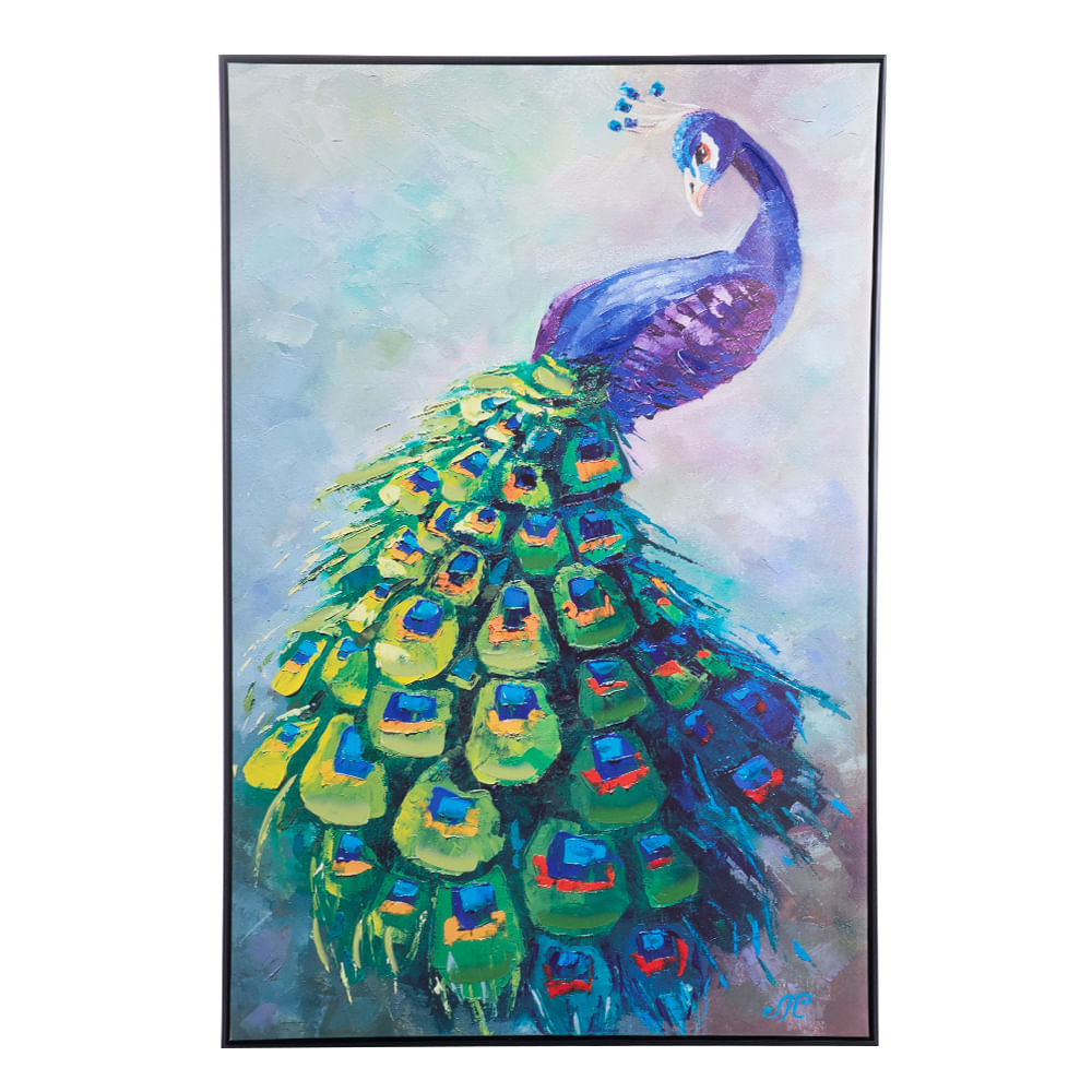 Cuadro con marco negro 60x91 cm