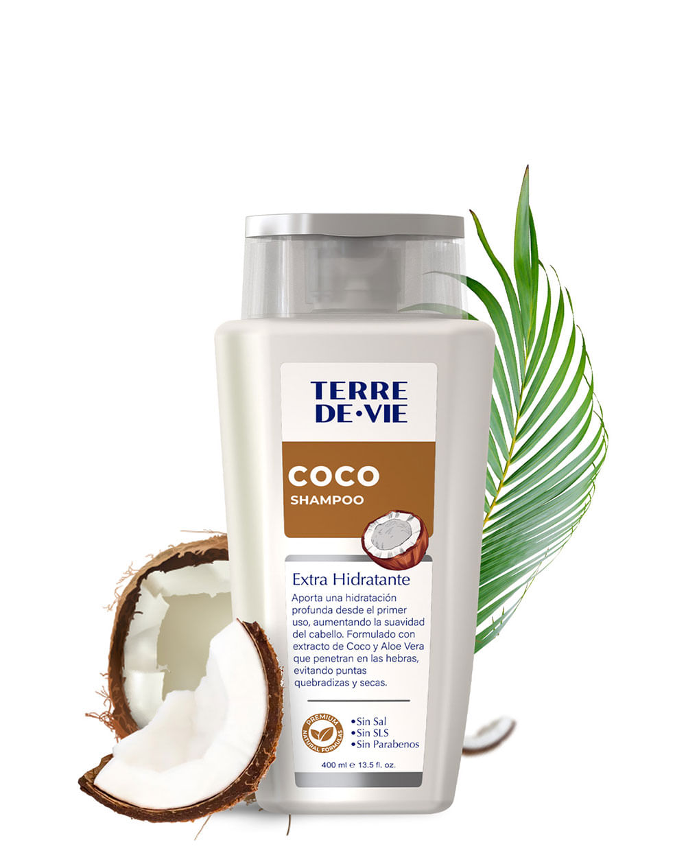 Shampoo de Coco 400ml - Siman Costa Rica